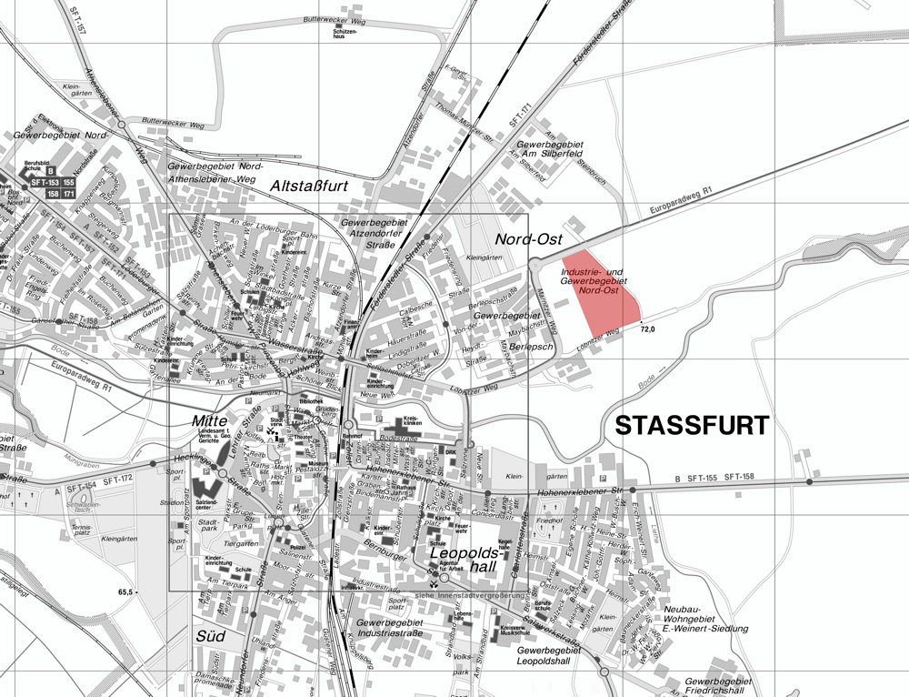 10 ha freie Fläche im Industriegebiet Nord-Ost